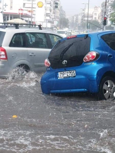 Πλημμυρικά φαινόμενα στην Αττική! (εικόνες)